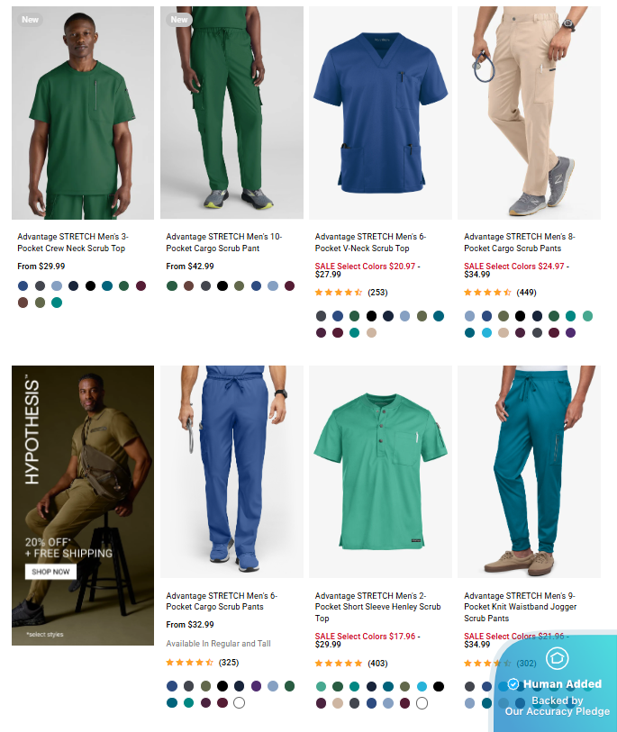20% Off + Uniform Advantage Coupons & Promo Codes
