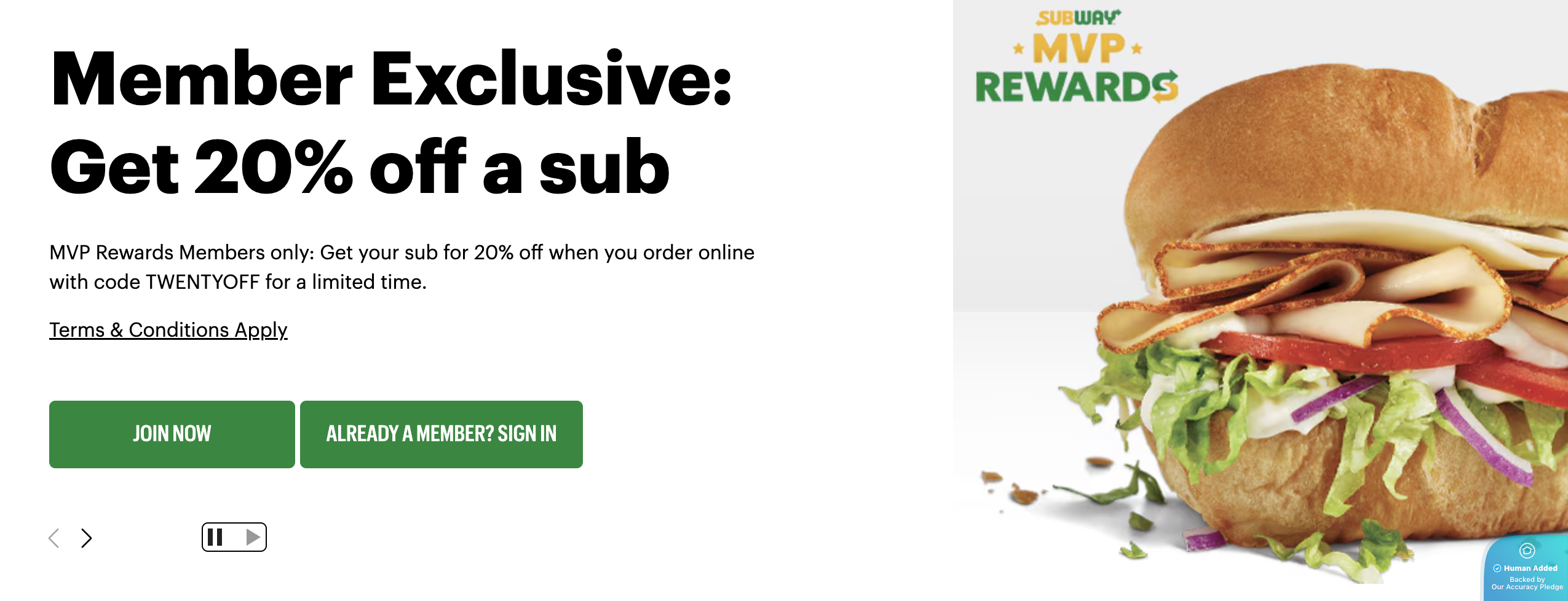 Subway Coupons & Promo Codes for September 2025