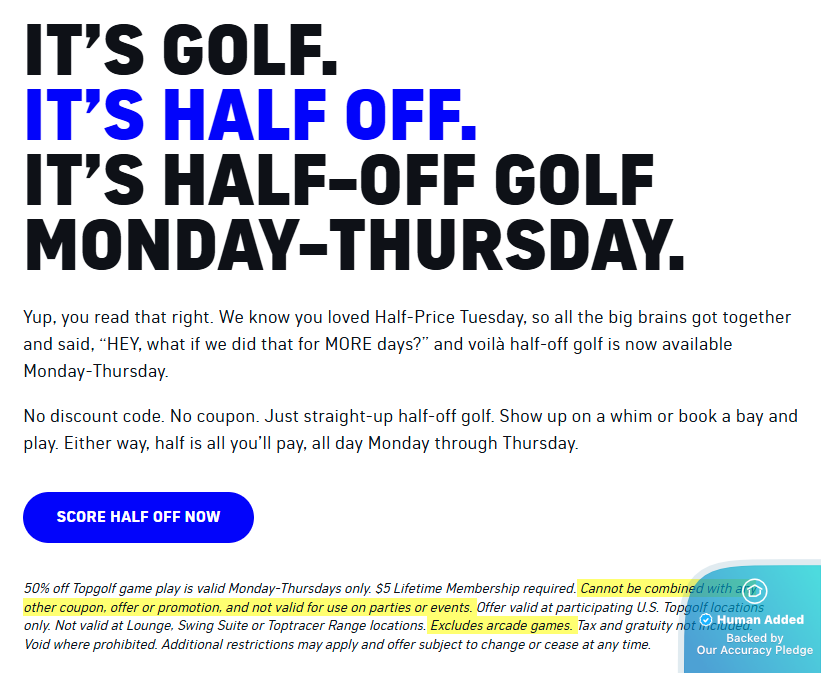 Topgolf Coupons - Up to 20% Off (No Codes Needed)