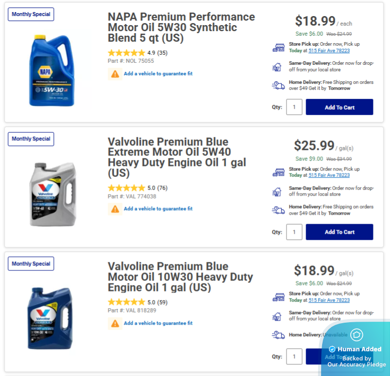 NAPA Auto Parts - Coupons & Promo Code for September 25