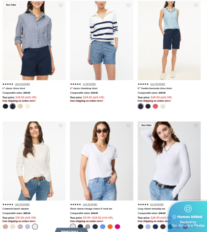 27 J.Crew Factory Coupons & Promo Codes for Sep 2025