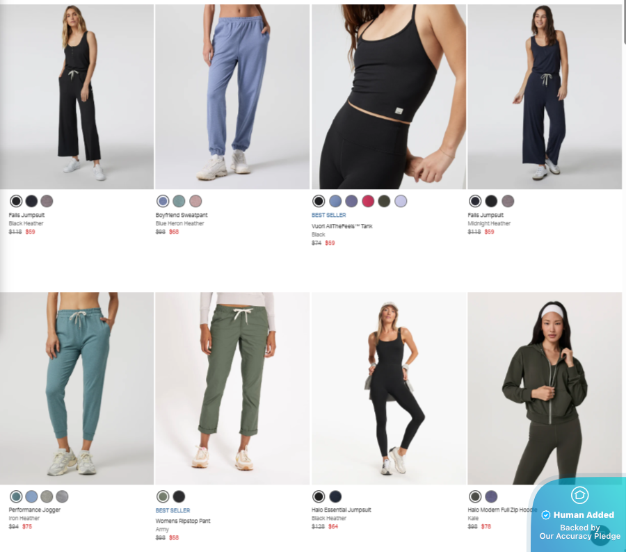 Vuori - Coupons & Discount Code for September 2025