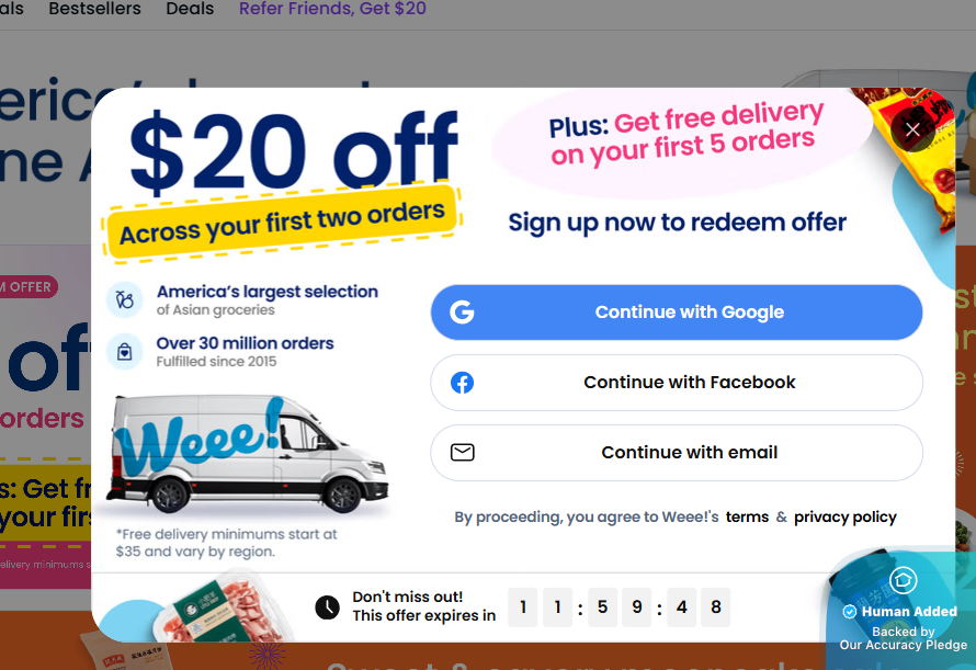 32 Weee! Coupons & Promo Codes for September 2025