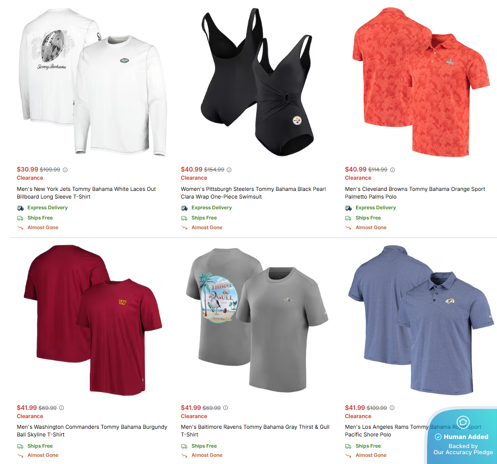 30% Off + NFL Shop Coupons & Promo Codes – September 25