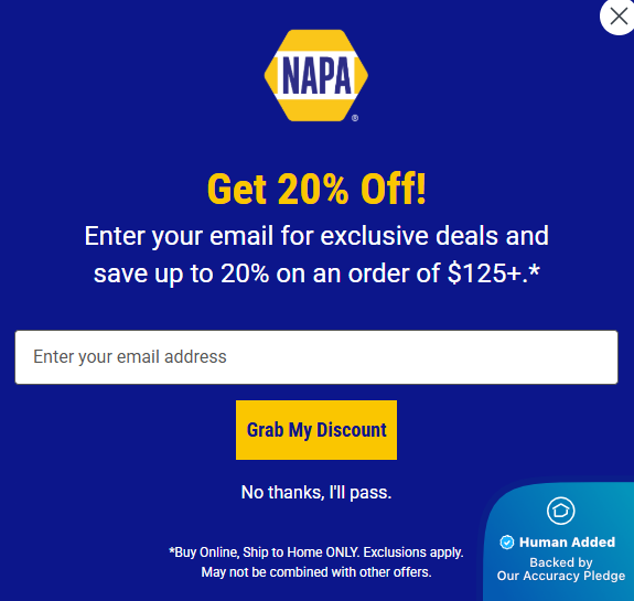 21 NAPA Auto Parts Coupons & Promo Codes for October 25