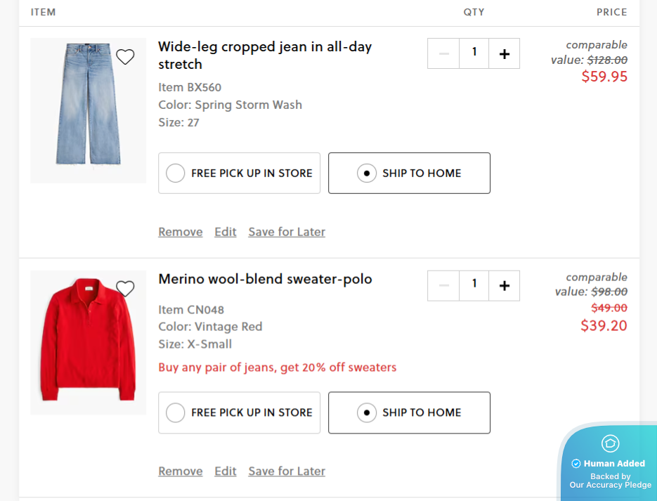 27 J.Crew Factory Coupons & Promo Codes for Sep 2025