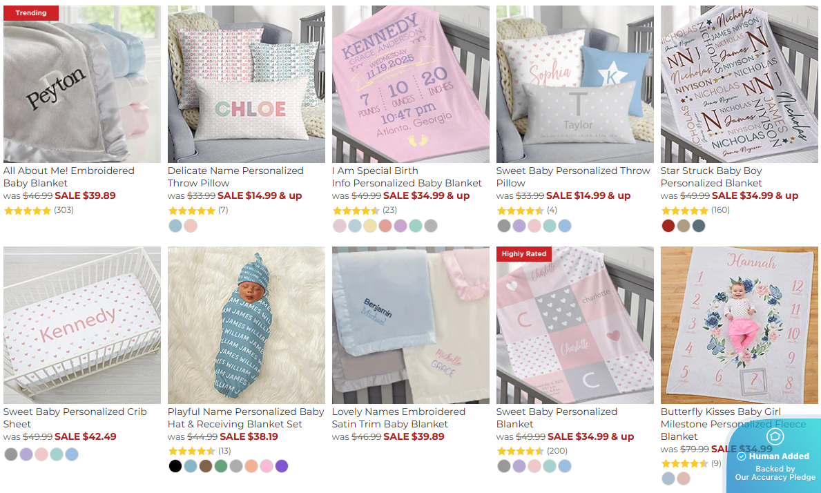 20% Off + Personalization Mall Coupons & Promo Codes