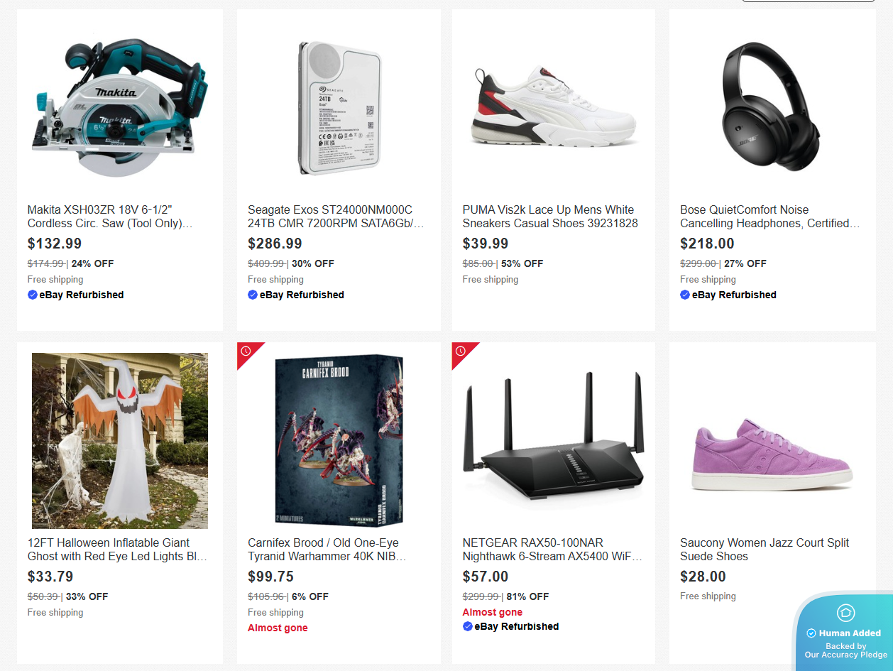 eBay Coupons & Deals – Get up to 50% Off in October 25