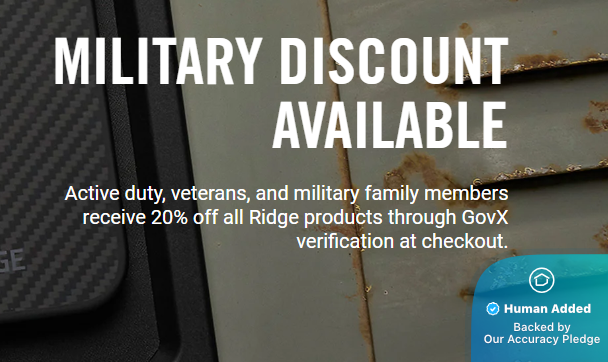 10% Off + Ridge Coupons & Promo Codes – October 2025