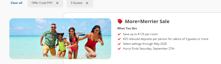 Carnival Cruise - Coupons & Promo Code for October 2025