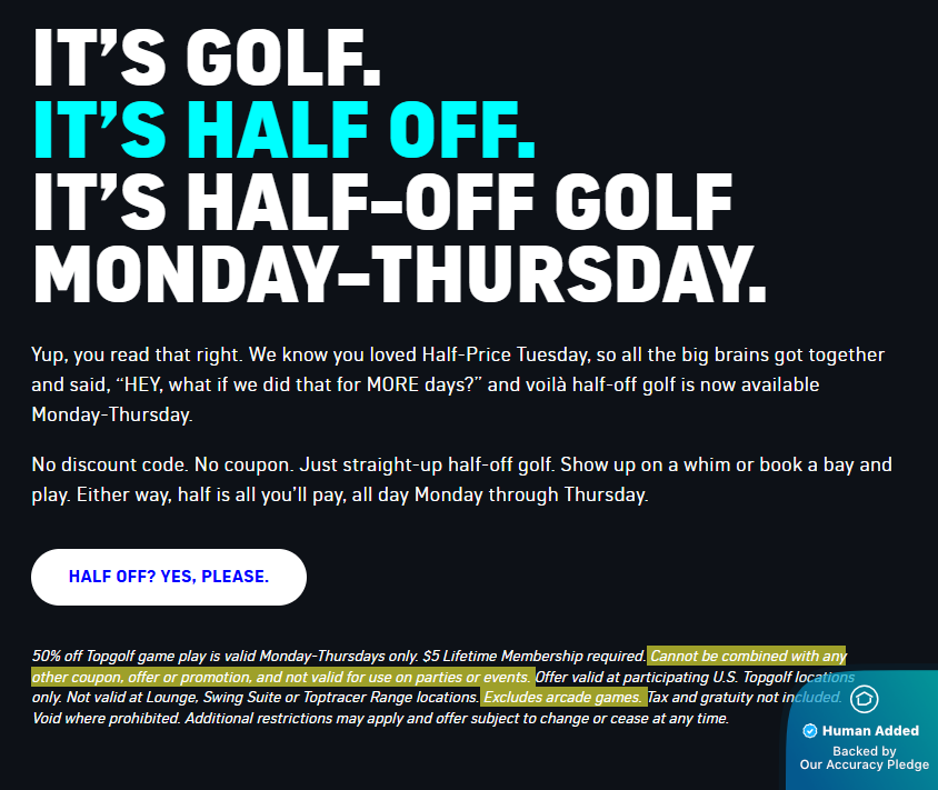 Topgolf - Coupons & Promo Code for September 2025