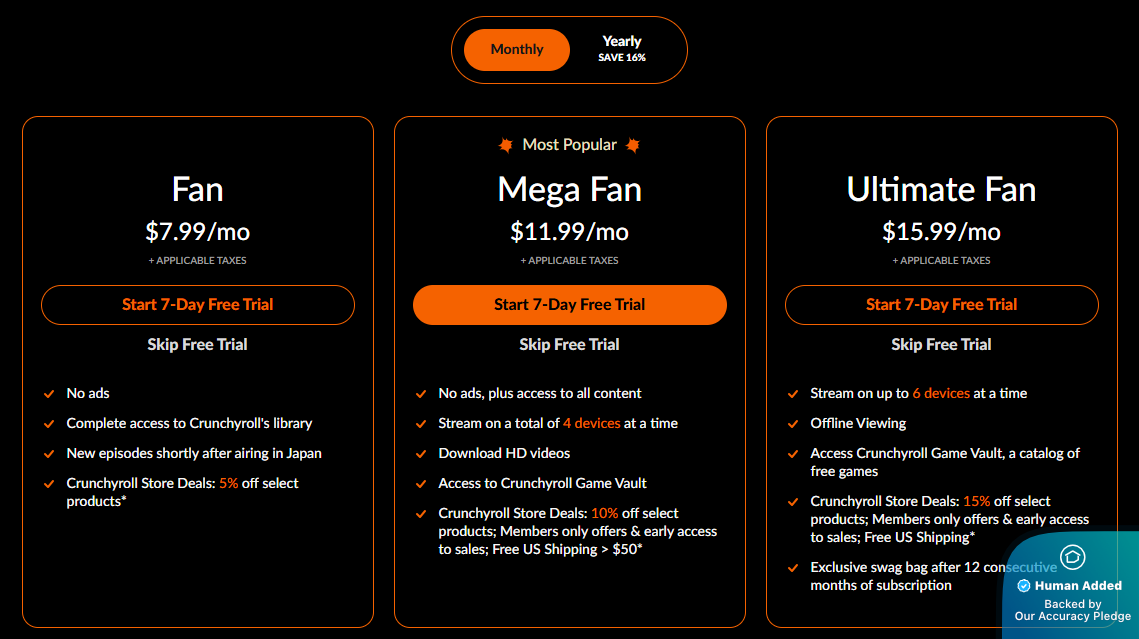 Crunchyroll - Coupons & Promo Code for September 2025