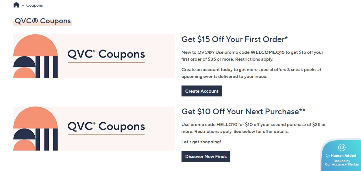 $25 Off + QVC Coupons & Promo Codes – October 2025