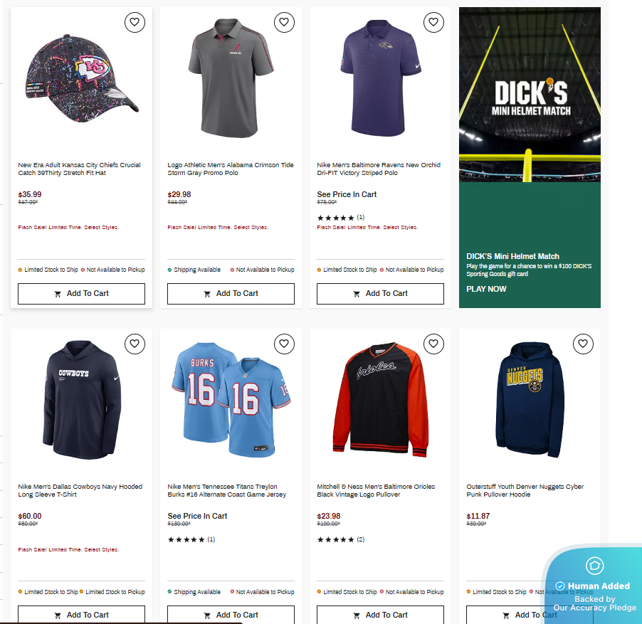 Dick's Sporting Goods Coupons: Up to $20 Off for Oct 25