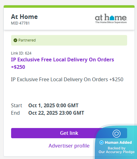 At Home Coupons - Up to 15% Off (No Codes Needed)