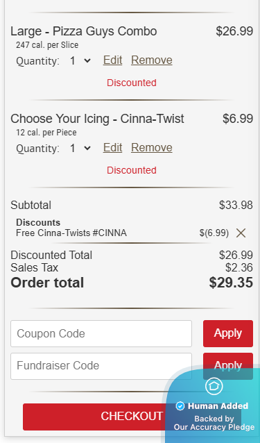 Pizza Guys Coupons & Promo Codes for October 2025