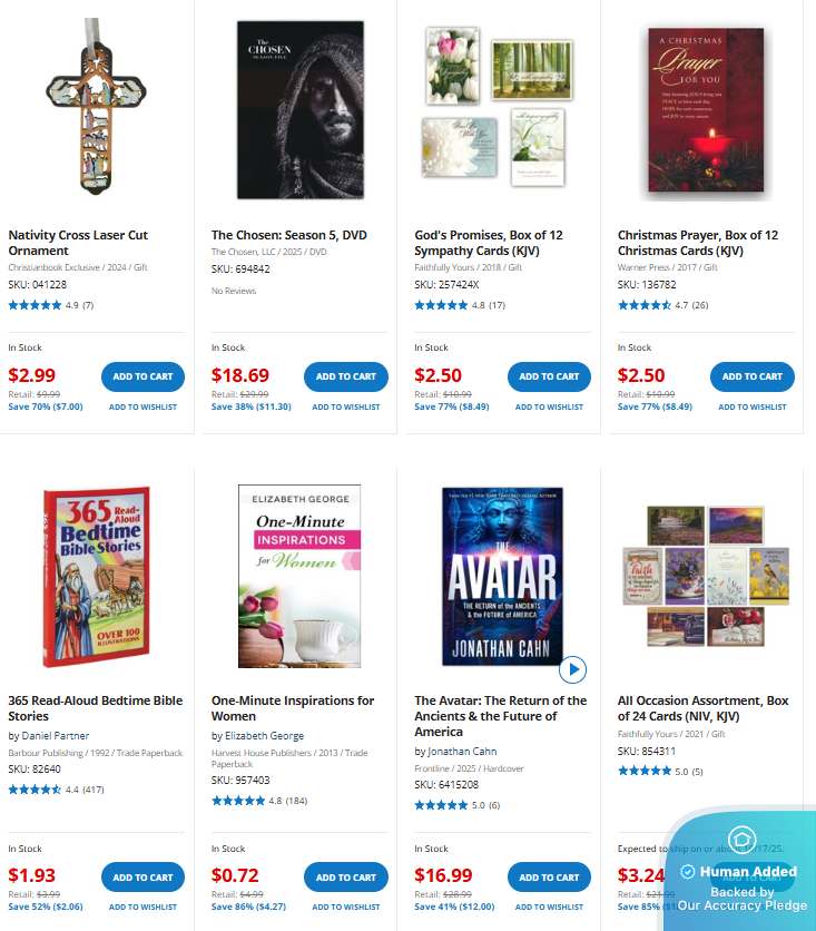 32 Christianbook Coupons & Promo Codes for October 2025