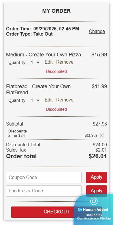 Pizza Guys Coupons & Promo Codes for October 2025