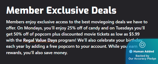 Regal Cinemas Coupons - Up to 15% Off (No Codes Needed)