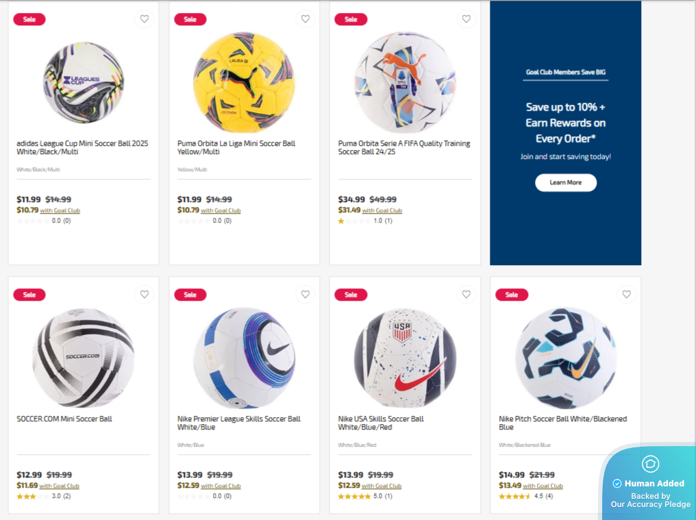 28 Soccer.com Coupons & Promo Codes for October 2025