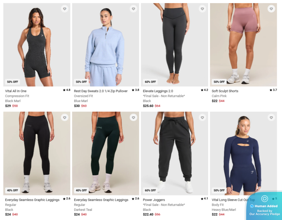 10% Off + Verified Gymshark Discount Code & Coupons