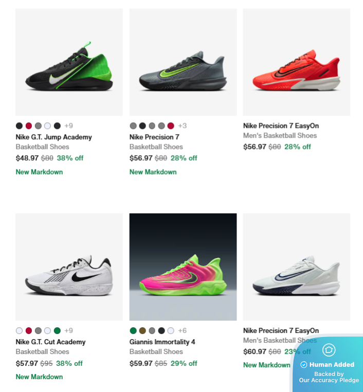 Nike Coupons - Up to 40% Off (No Codes Needed in Oct)