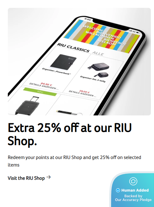 RIU Coupons - Up to $1 Off (No Codes Needed in Oct 25)