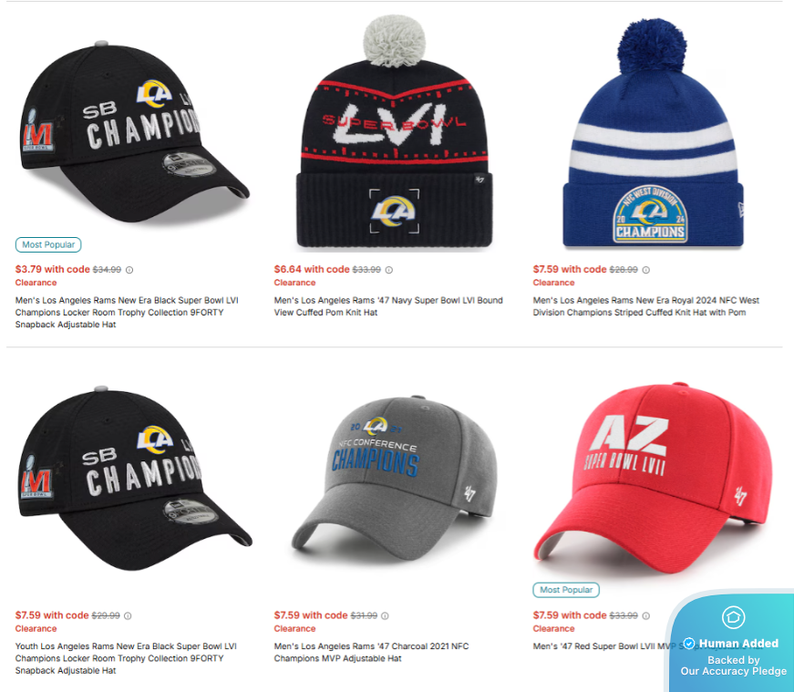 30% Off + NFL Shop Coupons & Promo Codes – October 2025