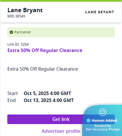 $25 Off + Lane Bryant Coupons & Promo Codes – Oct 2025