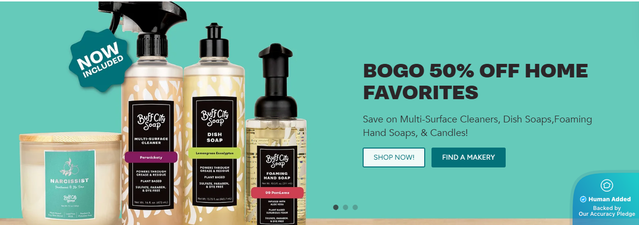 20% Off + Buff City Soap Coupons & Promo Codes – Oct 25