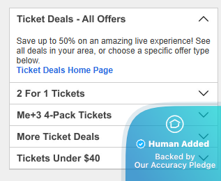 3 Ticketmaster Coupons & Promo Codes for October 2025