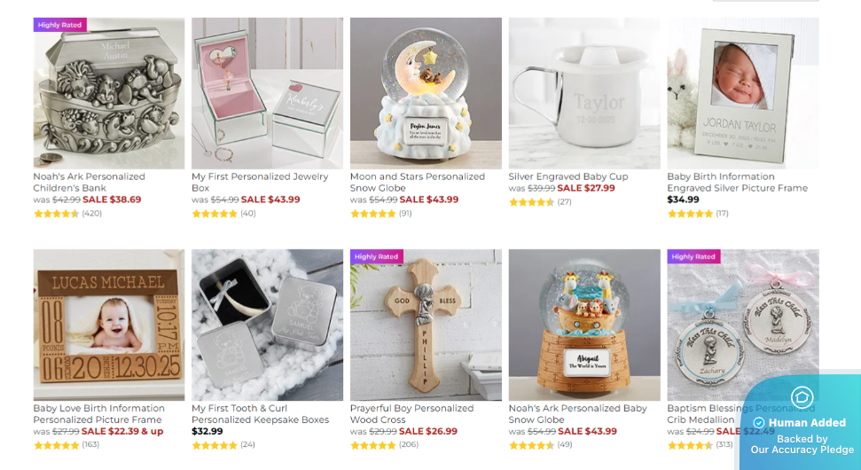 25% Off + Personalization Mall Coupons & Promo Codes