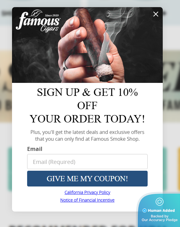 10% Off + Famous Smoke Coupons & Promo Codes – Oct 2025