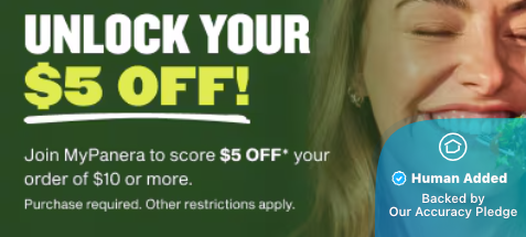 Save up to 15% with Panera Bread Promo Codes in Oct 25