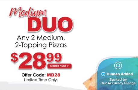 Pizza Guys Coupons & Promo Codes for November 2025