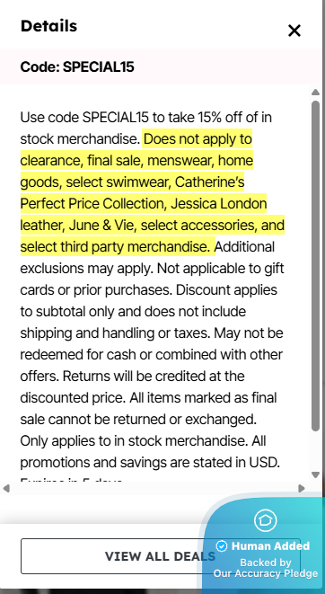 $50 Off + Woman Within Coupons & Promo Codes – Oct 2025