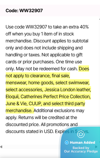 $50 Off + Woman Within Coupons & Promo Codes – Oct 2025