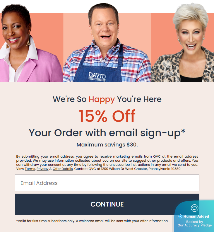 $25 Off + QVC Coupons & Promo Codes – October 2025