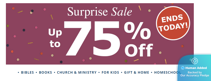 35 Christianbook Coupons & Promo Codes for November 25