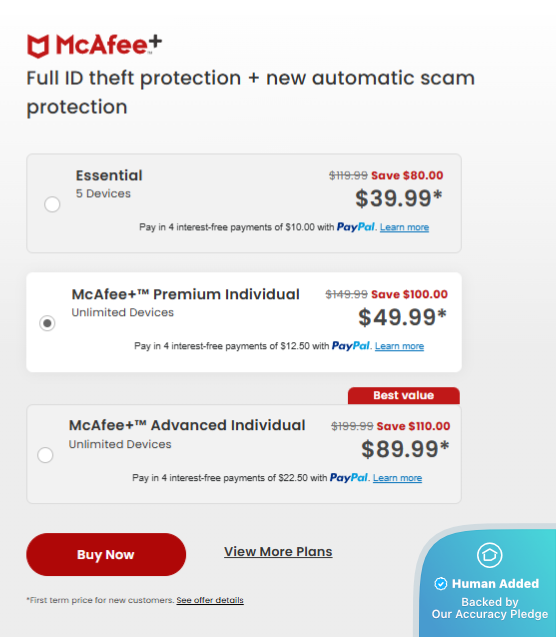 McAfee 65% Off Deals – Save Now (No Codes Needed)
