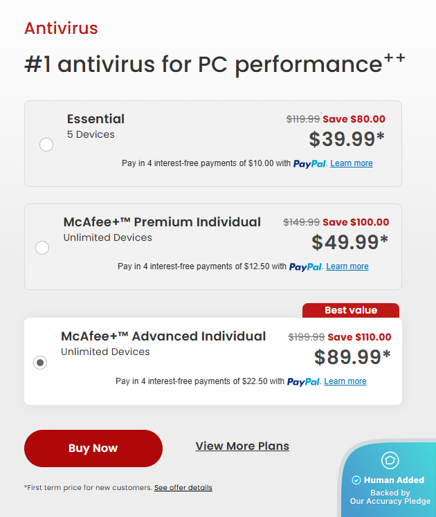 McAfee 65% Off Deals – Save Now (No Codes Needed)