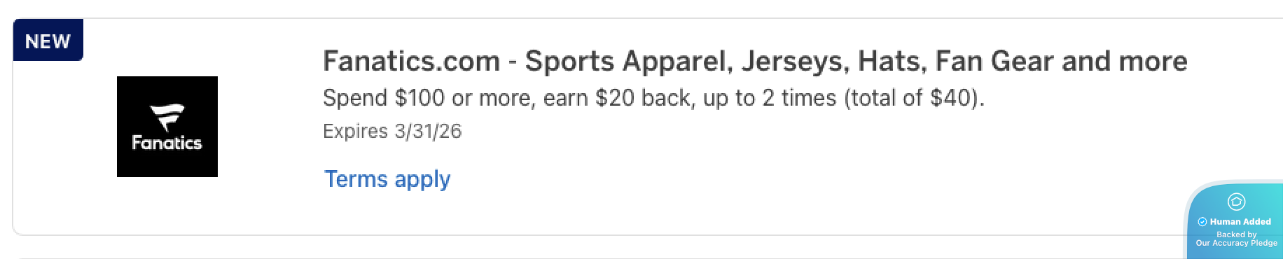 Fanatics Coupons & Promo Codes: 30% off (Hand Tested)