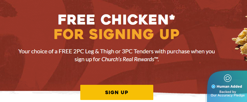 $5 Off + Church's Texas Chicken Coupons & Promo Codes