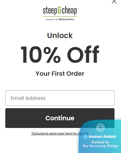 Steep & Cheap Coupons - Up to 10% Off (No Codes Needed)