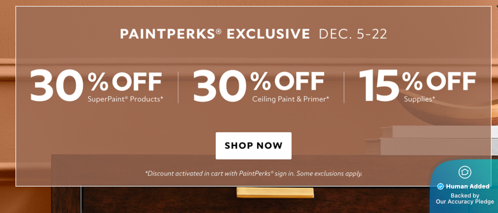 $10 Off: Verified Sherwin-Williams Promo Code & Coupons