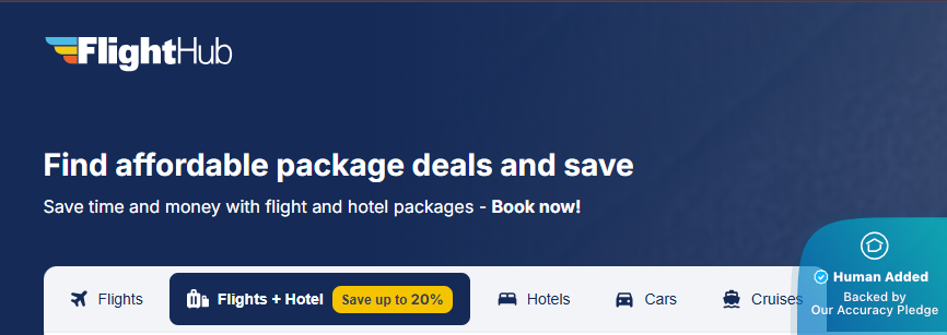 FlightHub Promo Codes - Save up to $30 in Dec 25