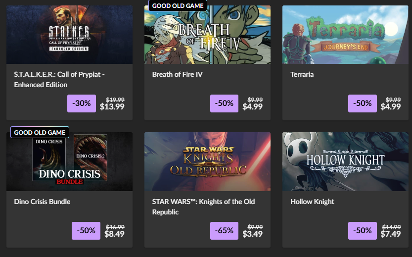 GOG Coupons - Up to 95% Off (No Codes Needed in Dec 25)