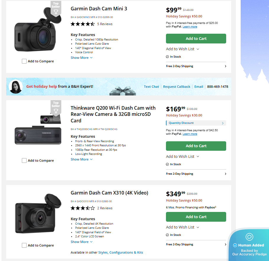 B&H Photo Coupons - Up to 50% Off (No Codes Needed)