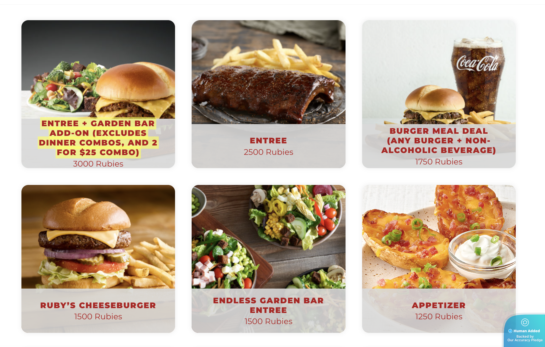 Ruby Tuesday Coupons & Promo Codes for January 2026