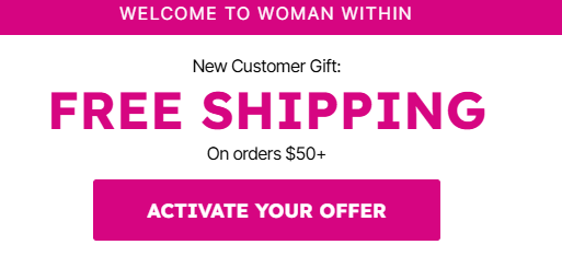 40 Woman Within Coupons & Promo Codes for December 2025